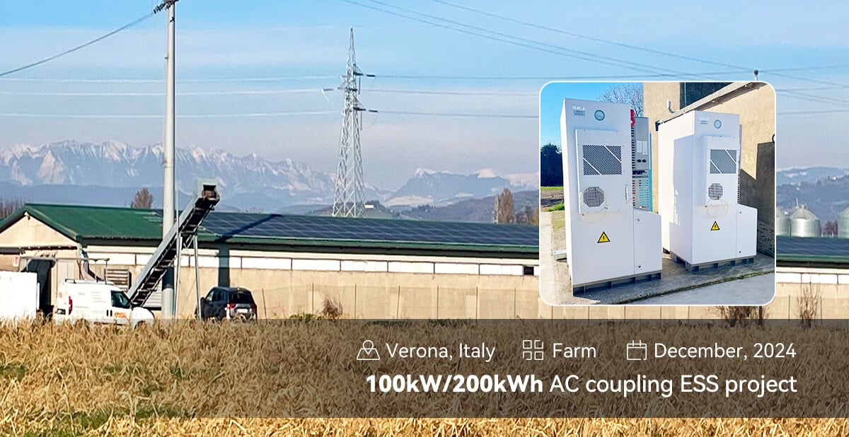 Farm -- Italy, 100kW/200kWh ESS